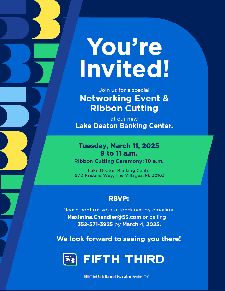 Ribbon Cutting - Fifth Third Bank -The Villages | Ocala CEP