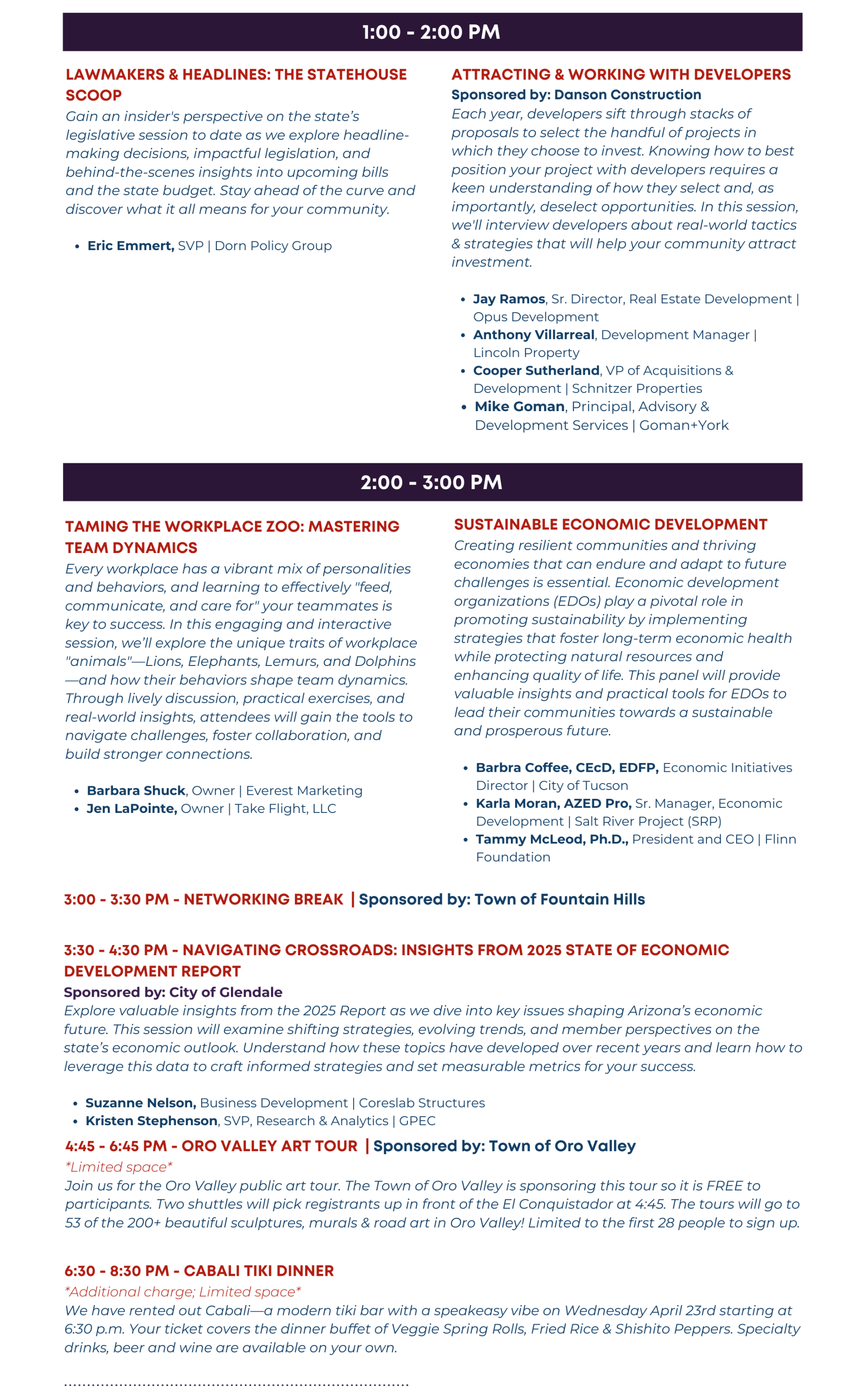 2025 Spring Conference: The Magic of Economic Development | AAED