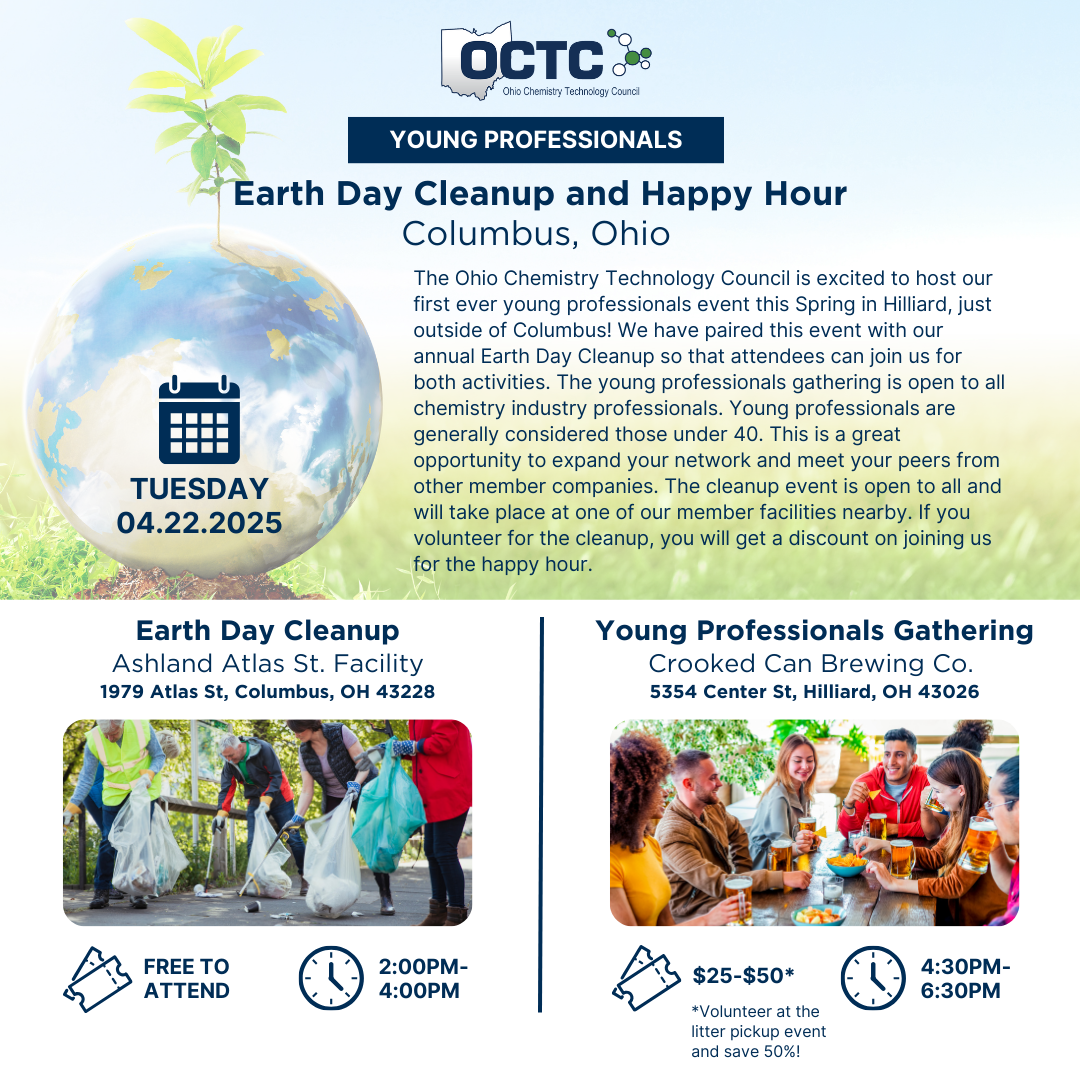 OCTC Young Professionals Earth Day Cleanup and Happy Hour - Ohio ...