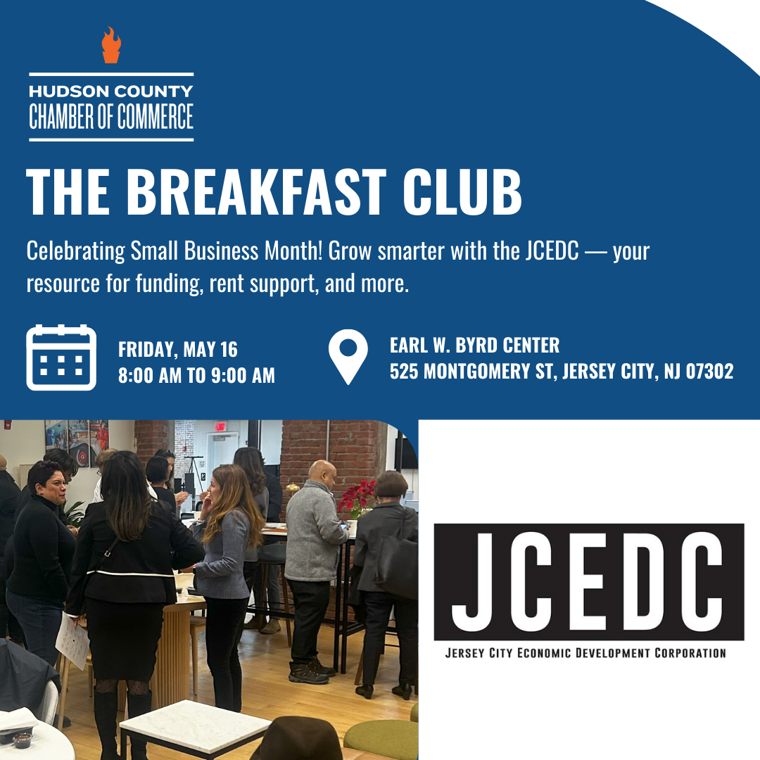 The Breakfast Club at HCST - Hudson County Chamber of Commerce