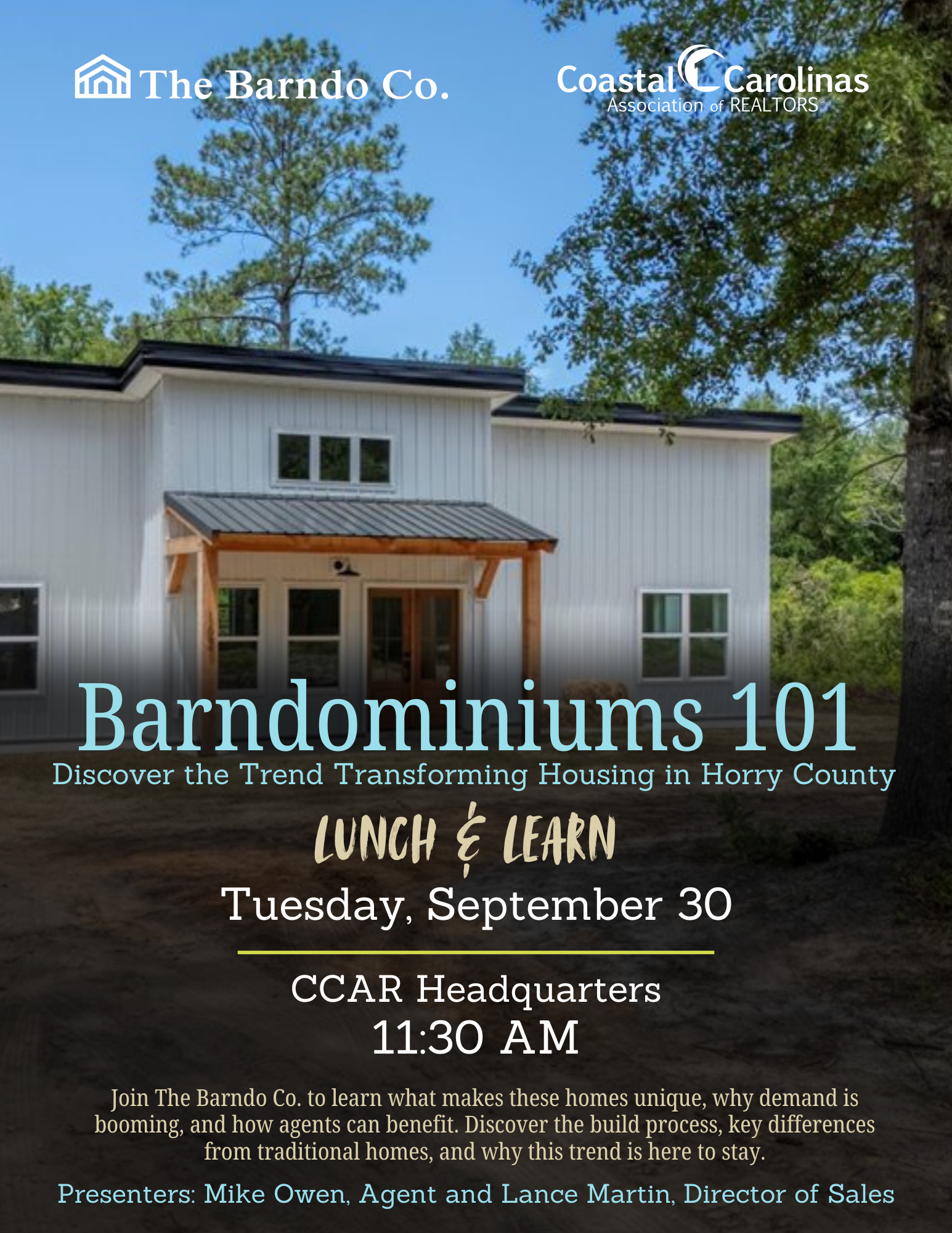 Barndominiums 101: Discover the Trend Transforming Housing in Horry ...