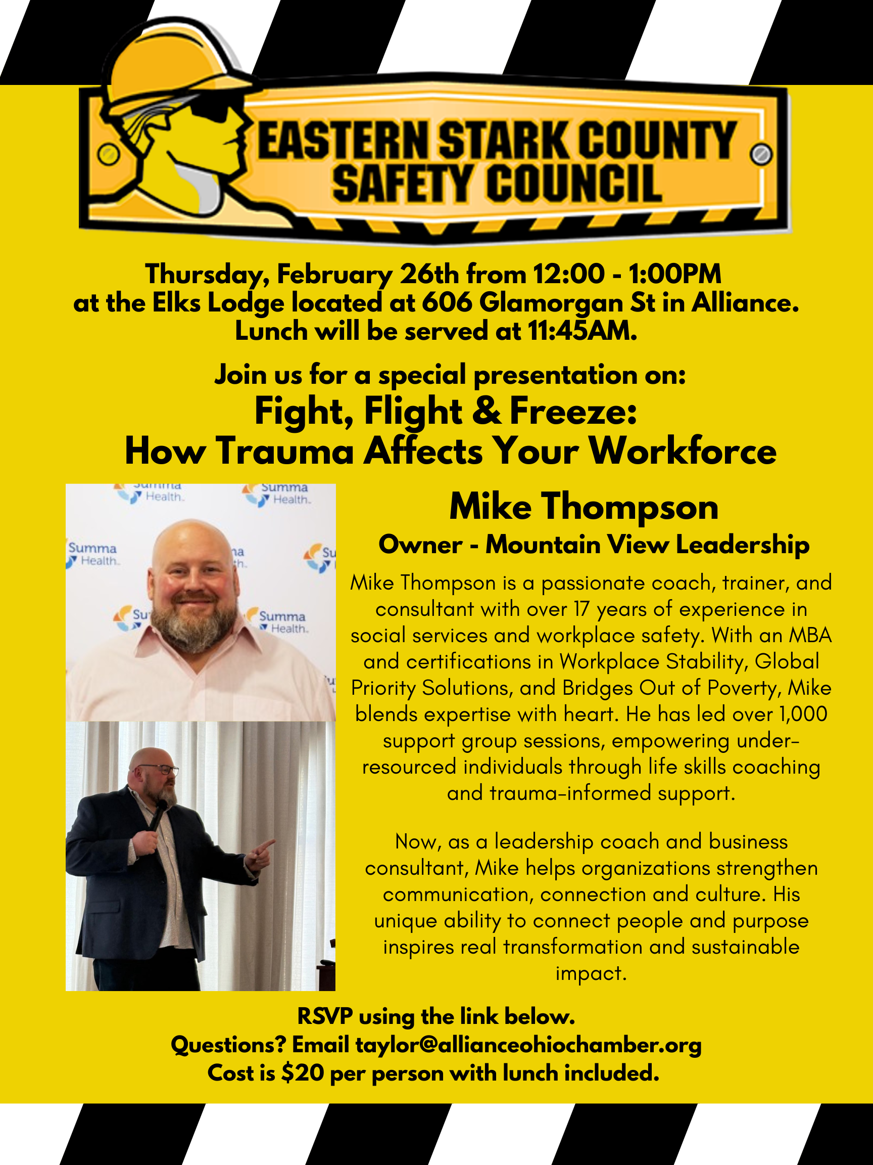 Eastern Stark County Safety Council February Meeting GZT