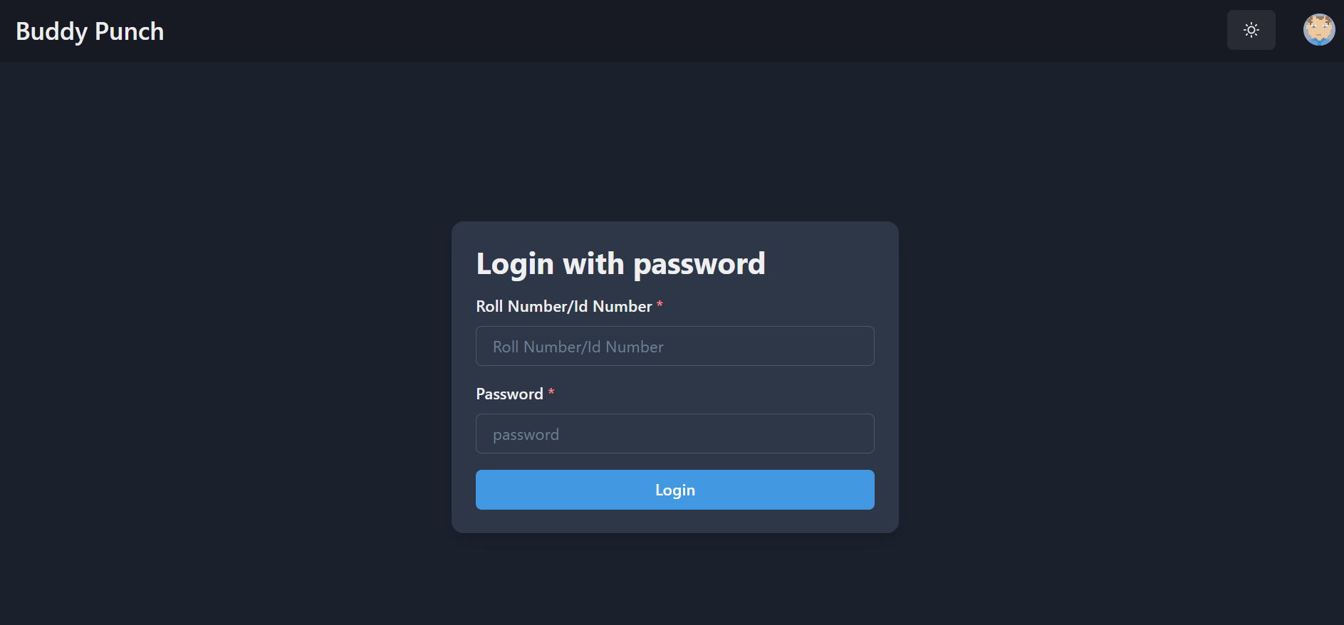 GitHub - Bhuvana-Chandra-P/Buddy-Punch: A attendance tracking web application.
