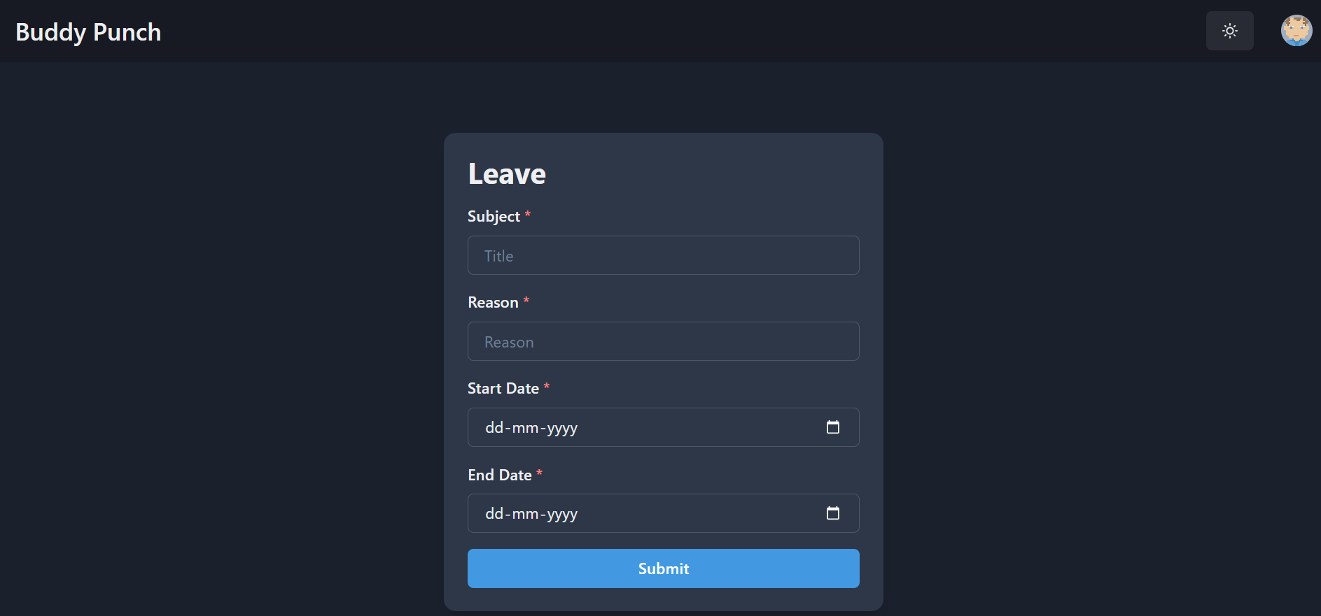 GitHub - Bhuvana-Chandra-P/Buddy-Punch: A attendance tracking web application.