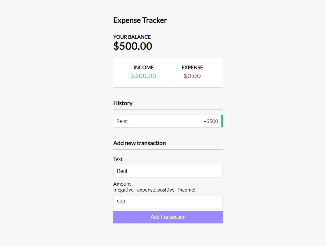 GitHub - MicheleM3rola/Expense-Tracker