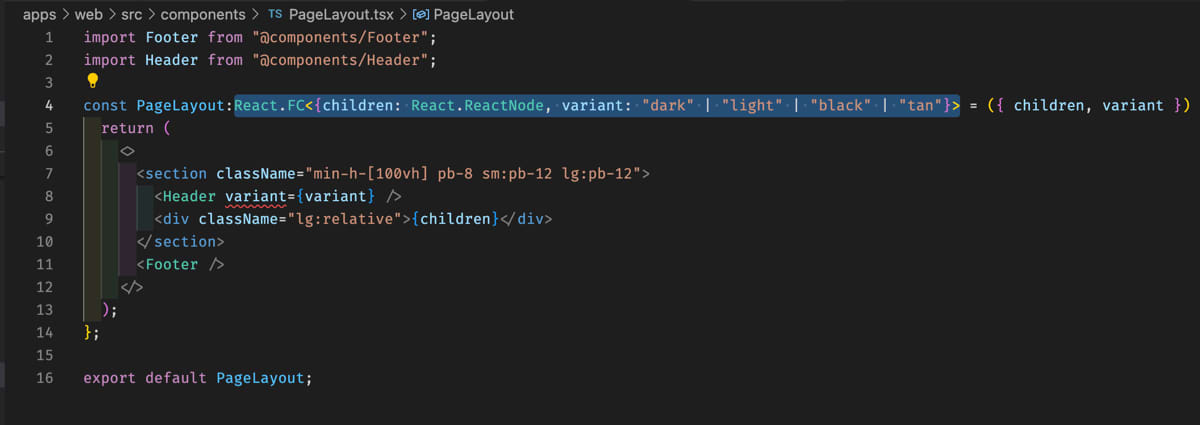Refactoring Typescript React Components In Vs Code