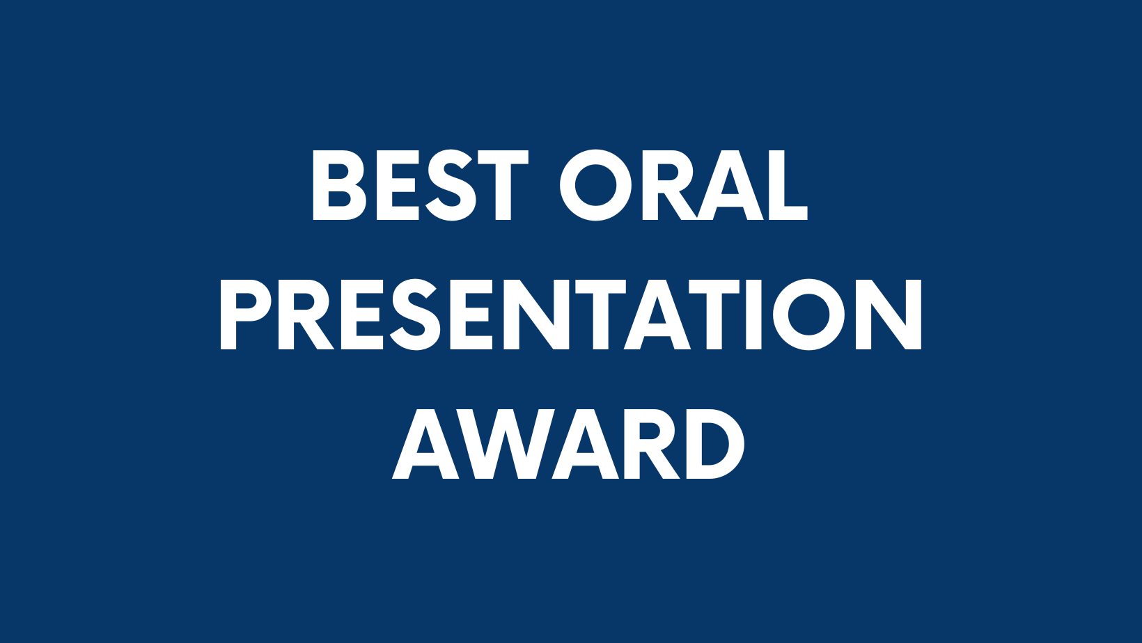 Best oral presentation award | Milan Polymer Days