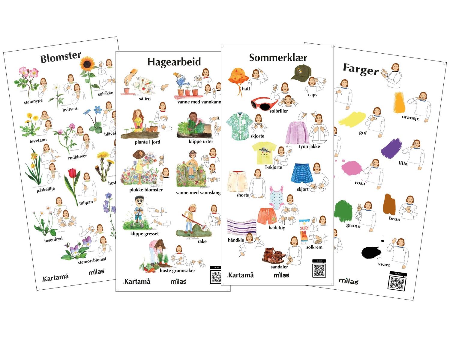 Språkutvikling og språkstimulerende materiell for barnehage og skole | Milas