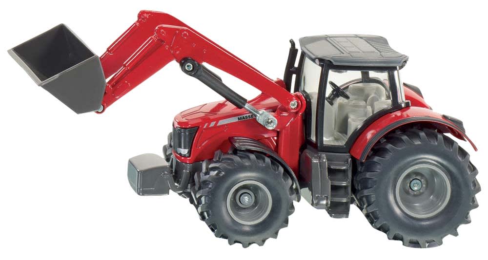Traktor i metall, 19,5 cm. (Massey Ferguson)
