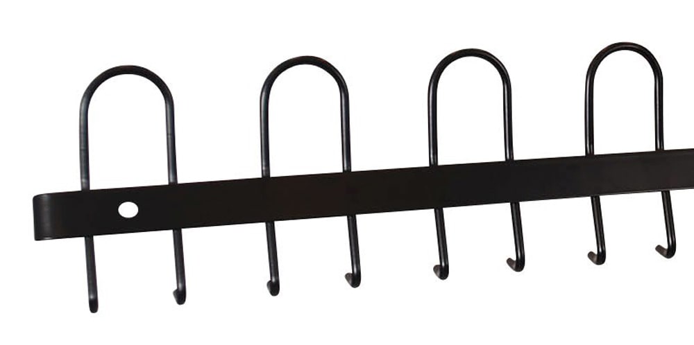 Knaggrekke, L60 cm - Sort