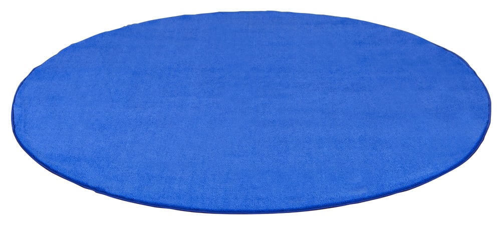 Rundt teppe Ø2 m, Blått