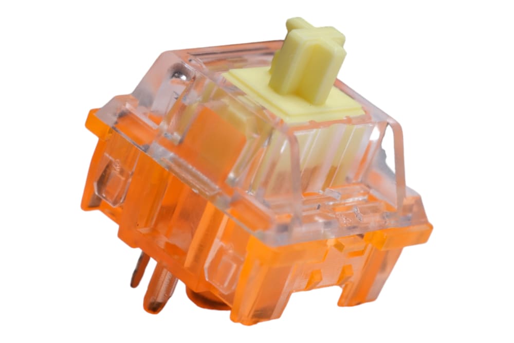 KTT Orange Linear Switch · Milktooth