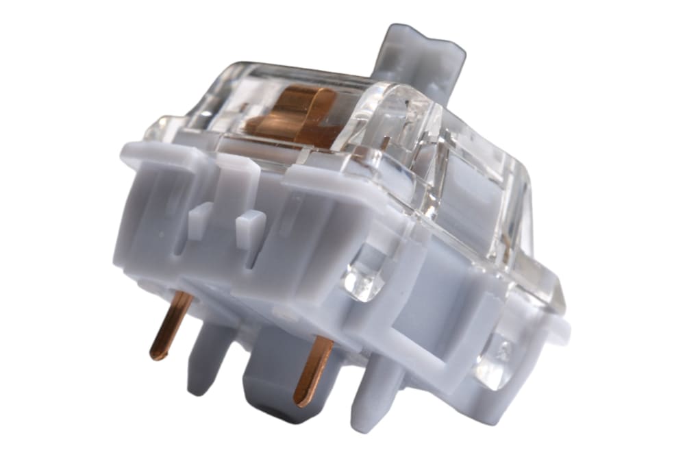 Gateron Zero Degree 0° Linear Switch · Milktooth