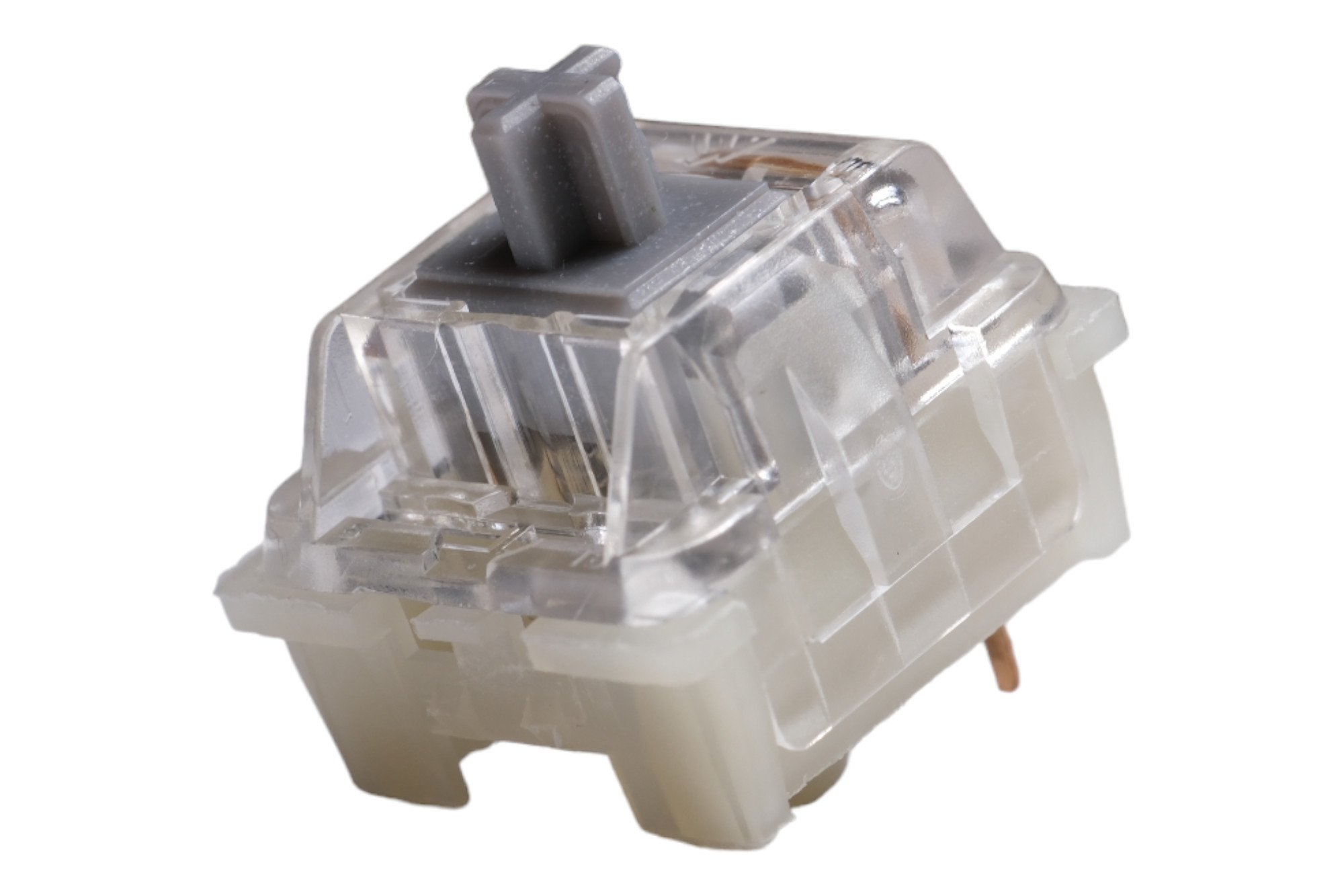 KTT Ash Gray Tactile Switch · Milktooth