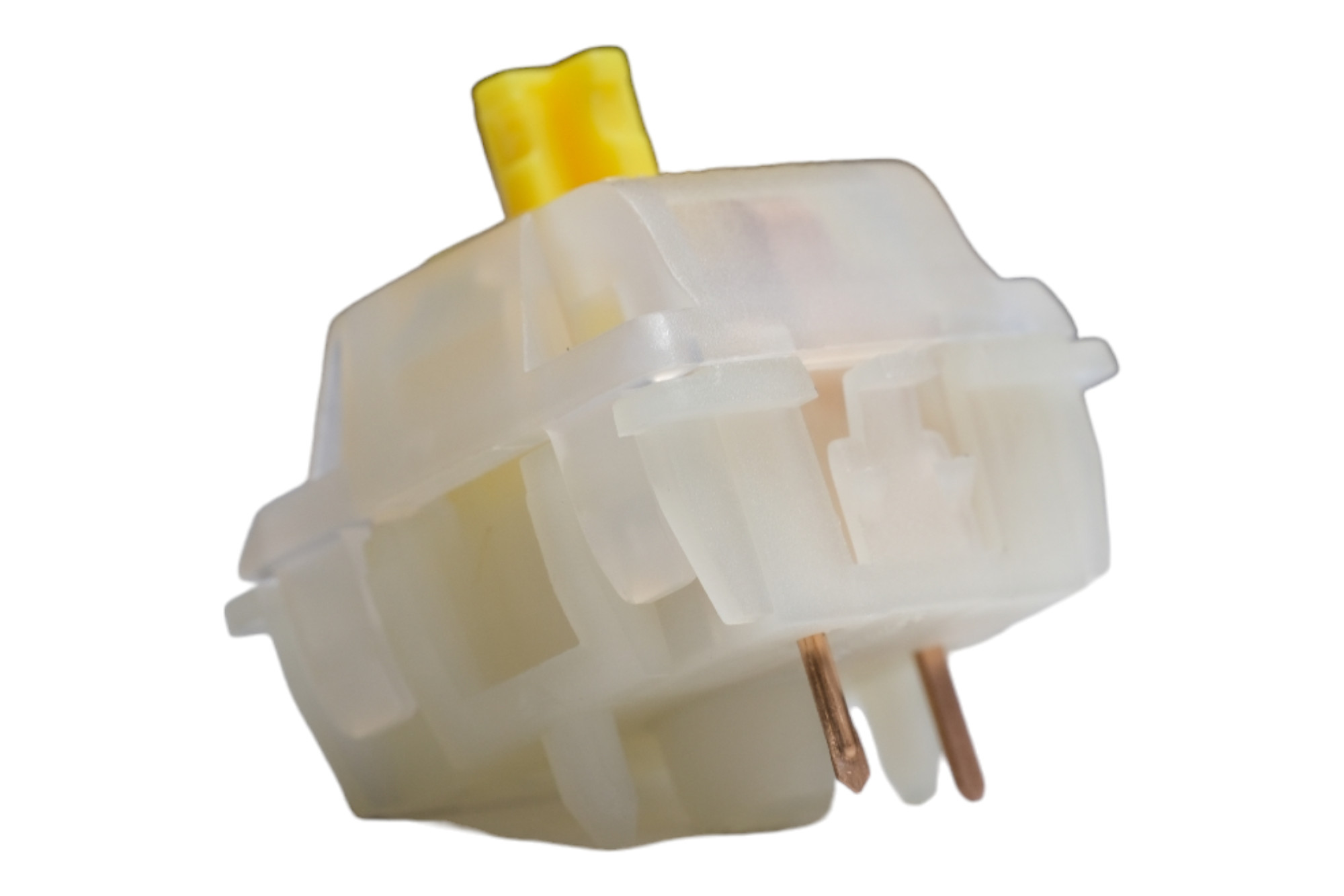 Gateron CAP V2 Milky Yellow Linear Switch · Milktooth
