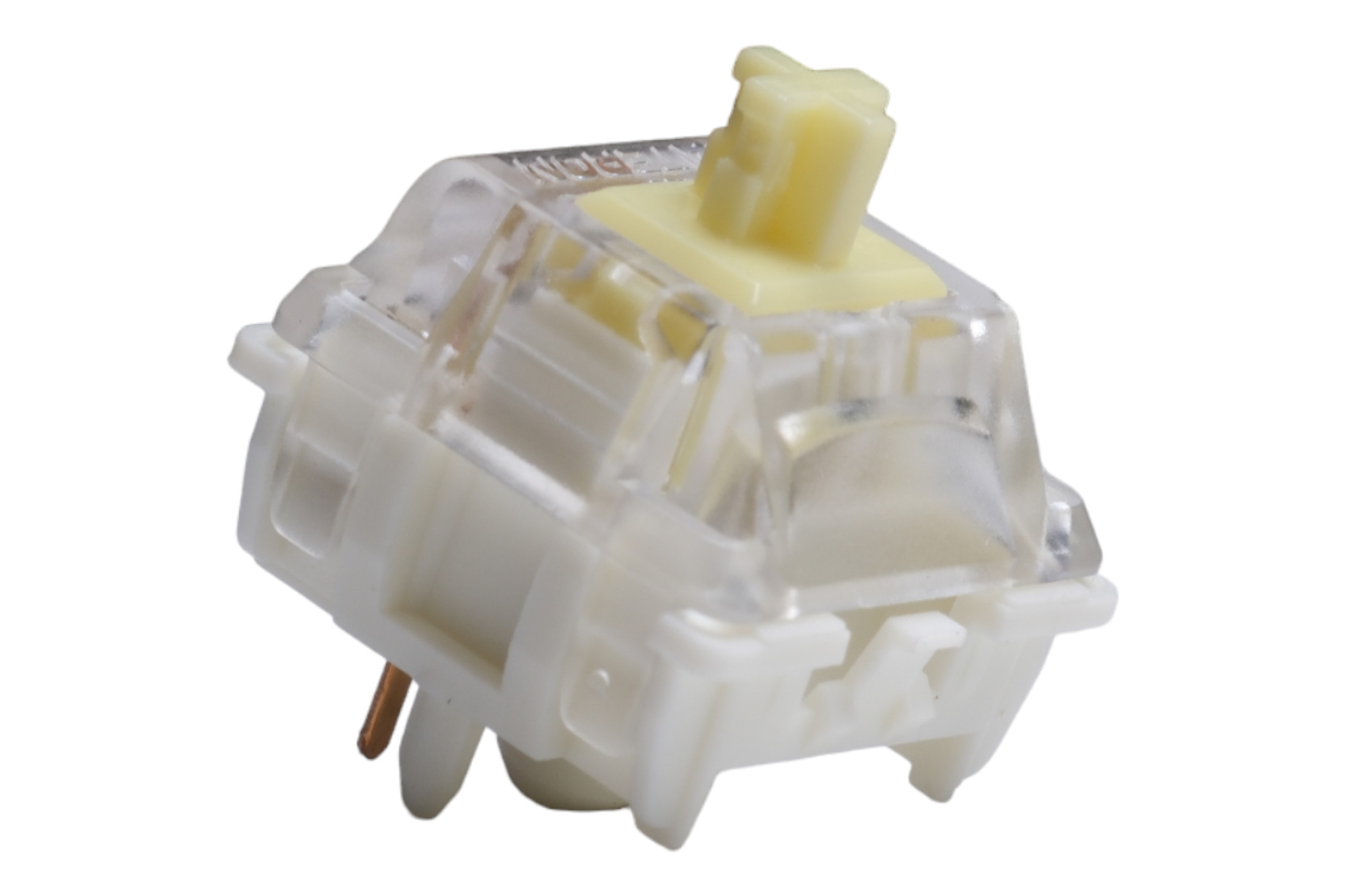 Gateron Jupiter Banana Tactile Switch · Milktooth