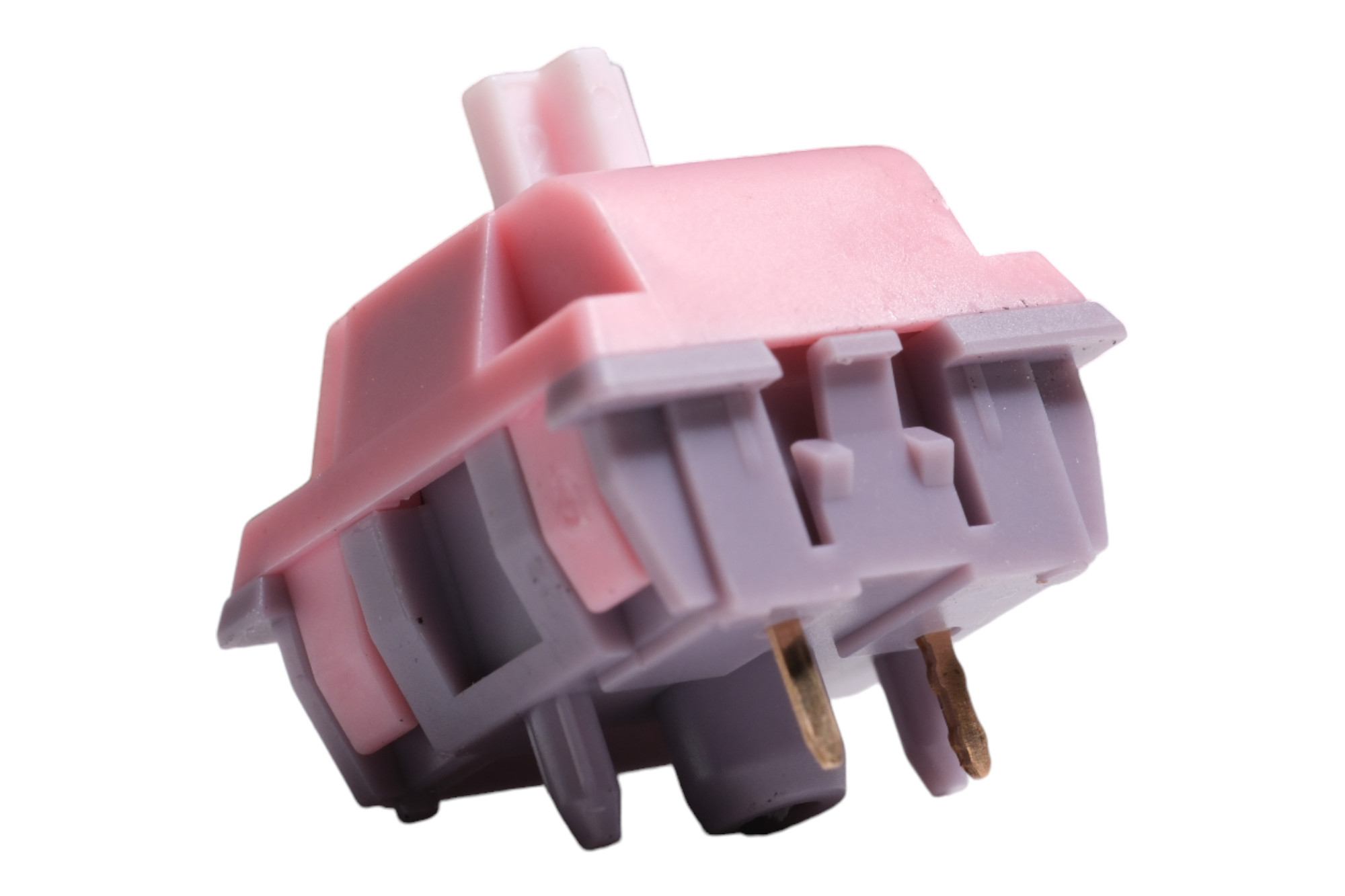 Keygeek Tipsy Red (Blush) Linear Switch · Milktooth