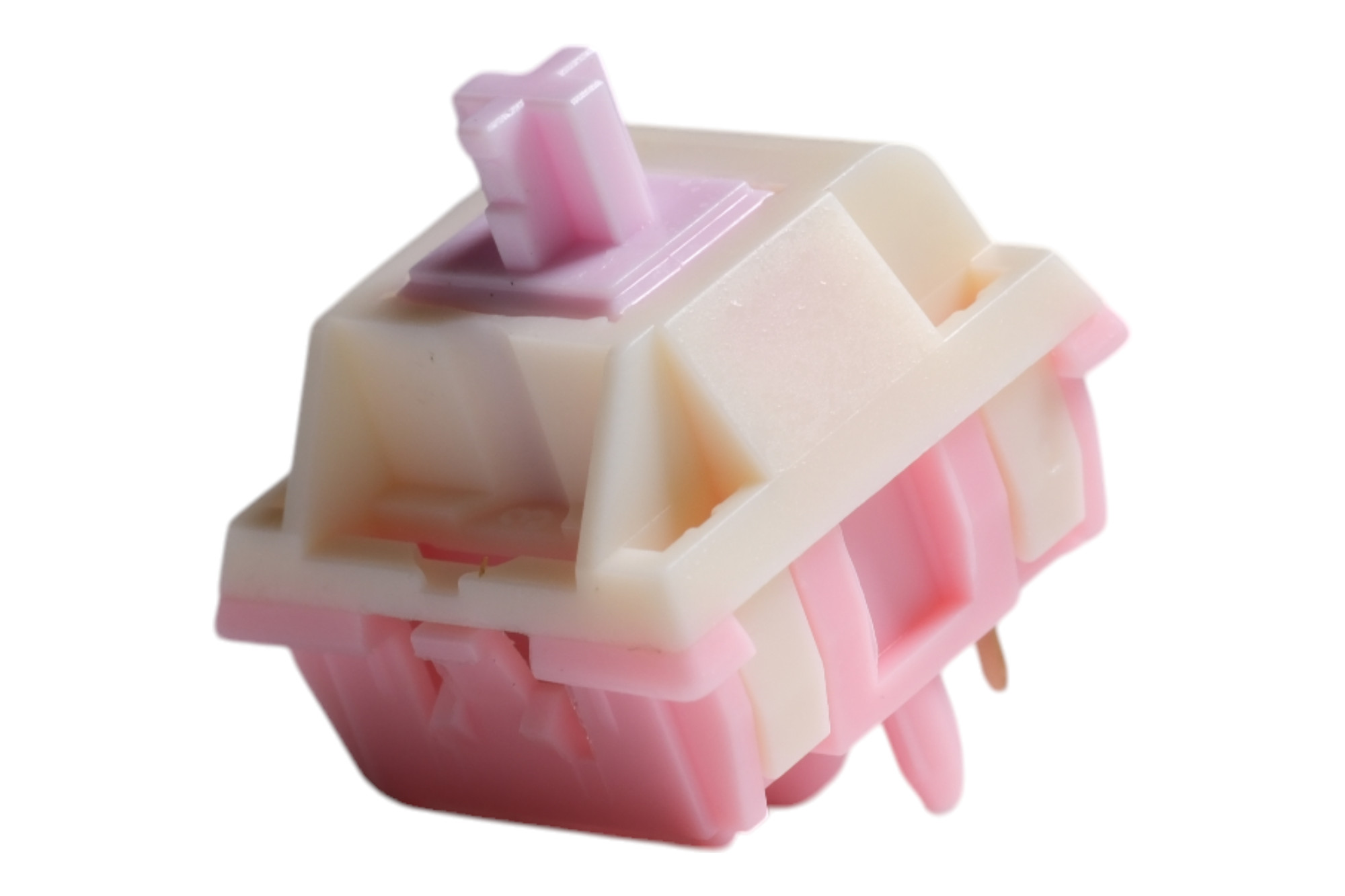 Keygeek Strawberry Bunny Linear Switch · Milktooth