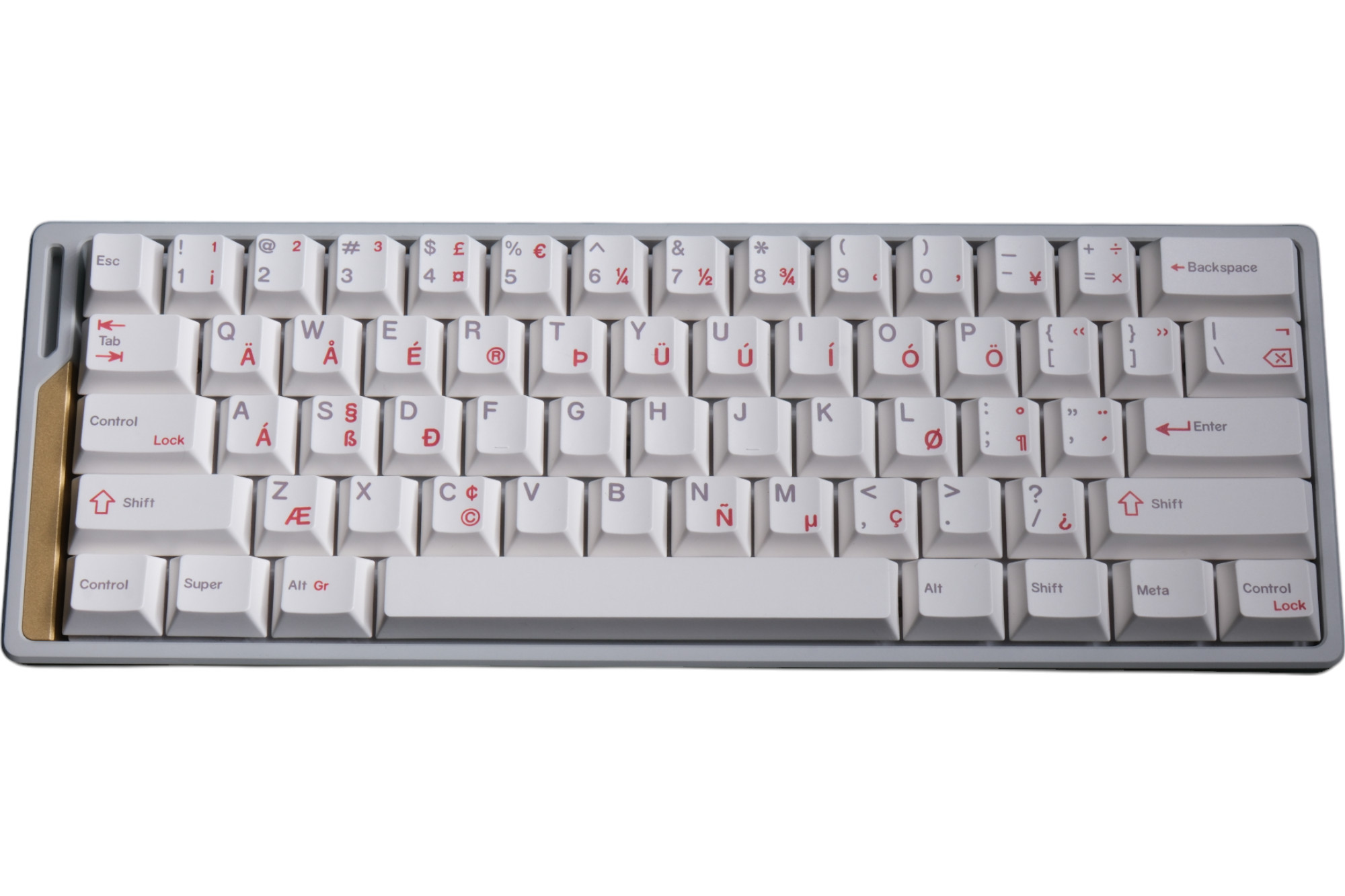 Wuque Studio WS GR Irish Keycap Kit · Milktooth