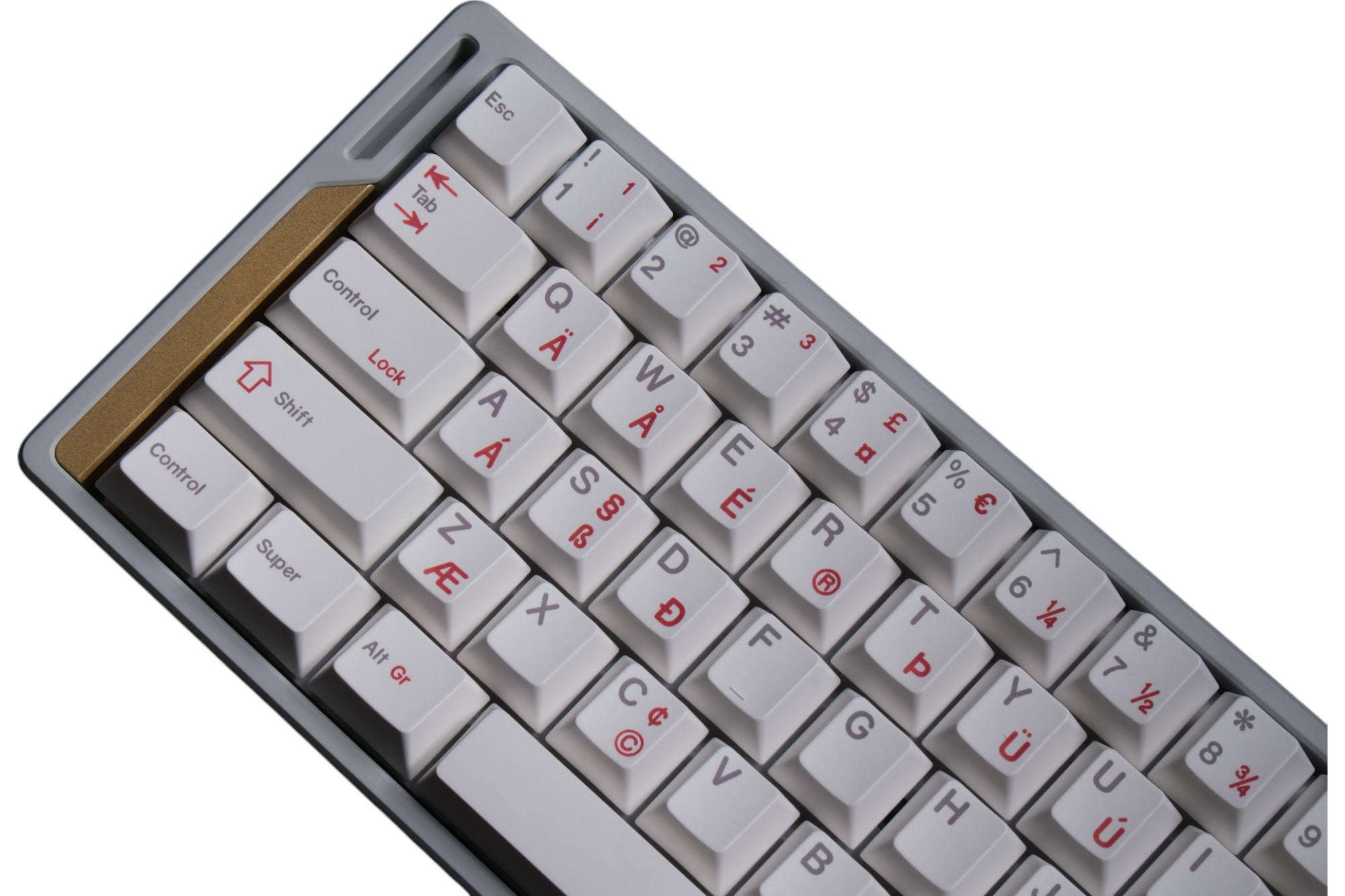 Wuque Studio WS GR Irish Keycap Kit · Milktooth