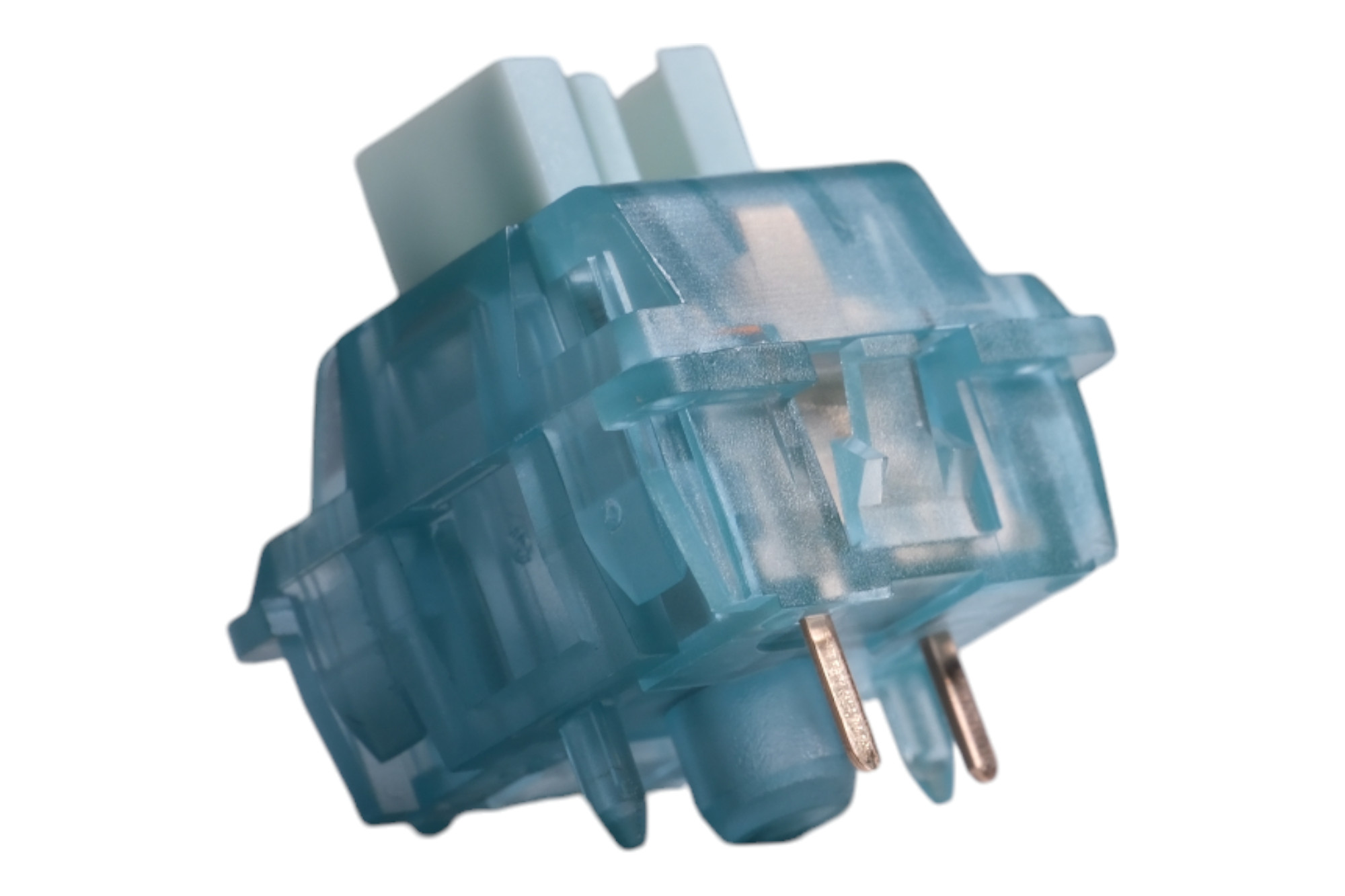 Akko Creamy Cyan Clicky Switch · Milktooth