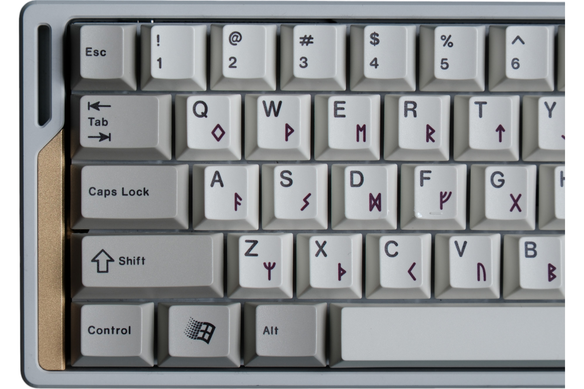 JC Studio Runes Purple Keycap Kit · Milktooth