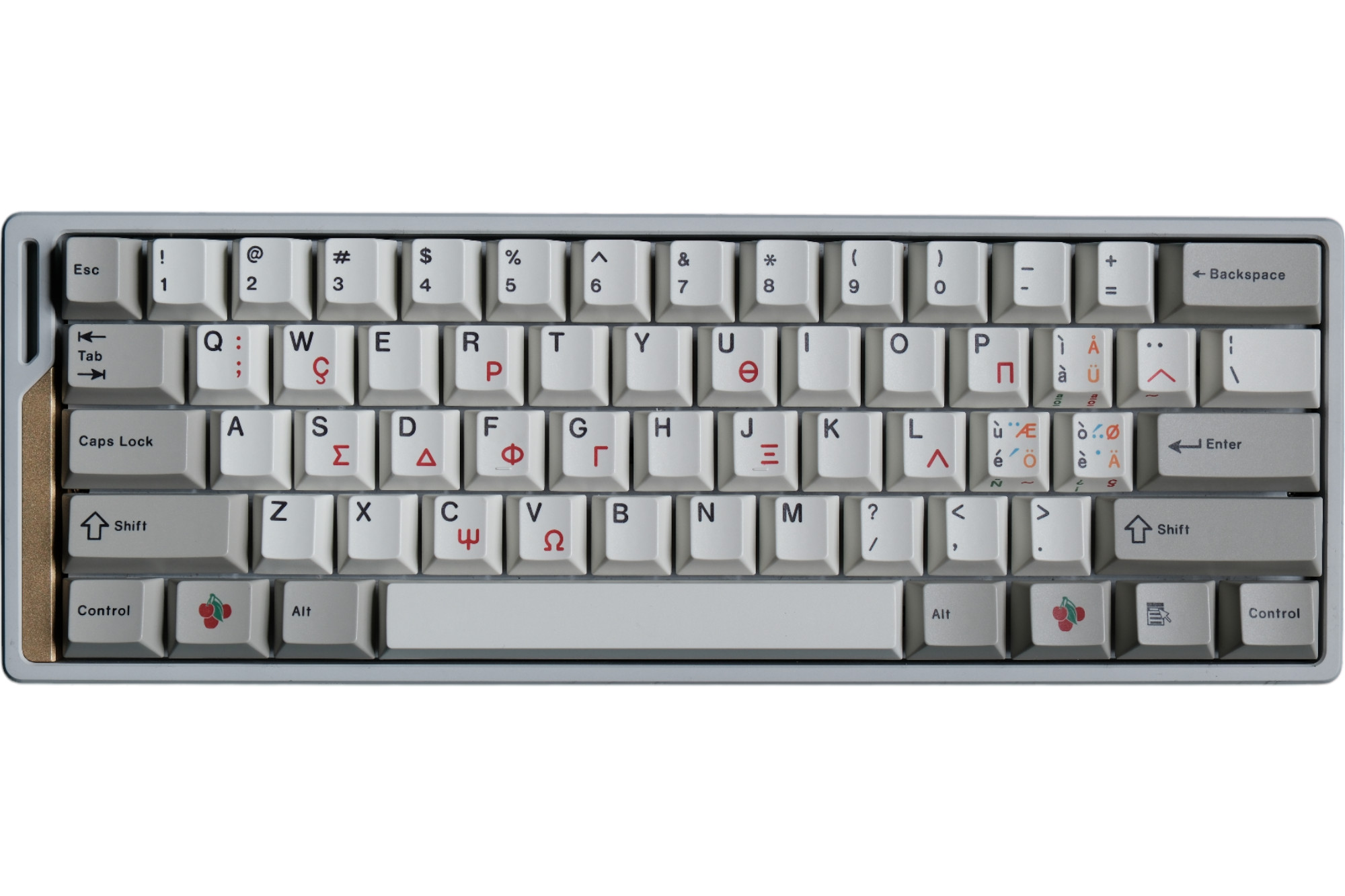 JC Studio Greek Red Keycap Kit · Milktooth