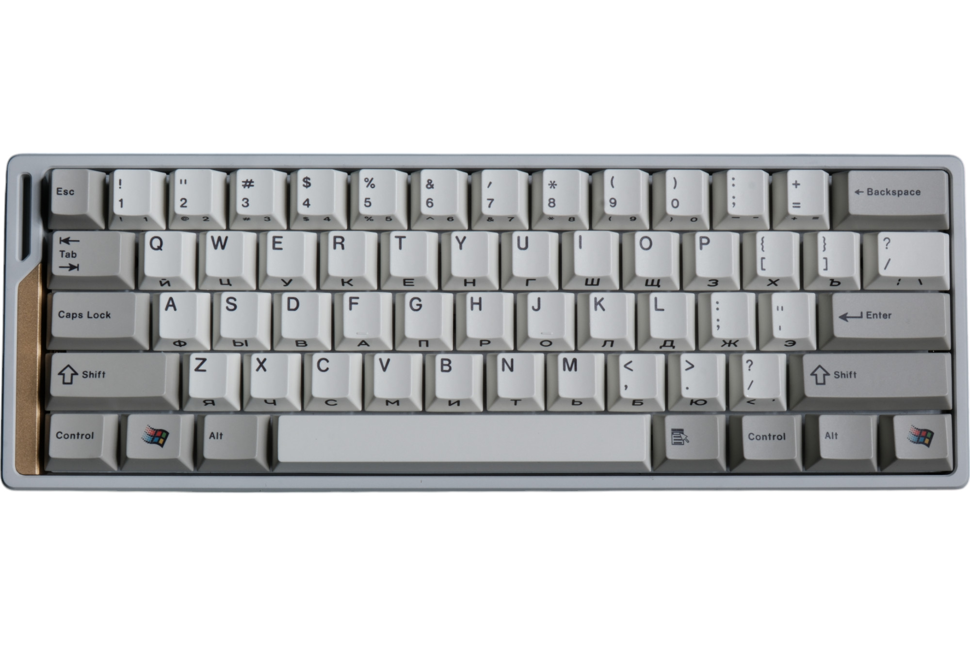 JC Studio Cyrillic Side Printed Keycap Kit · Milktooth