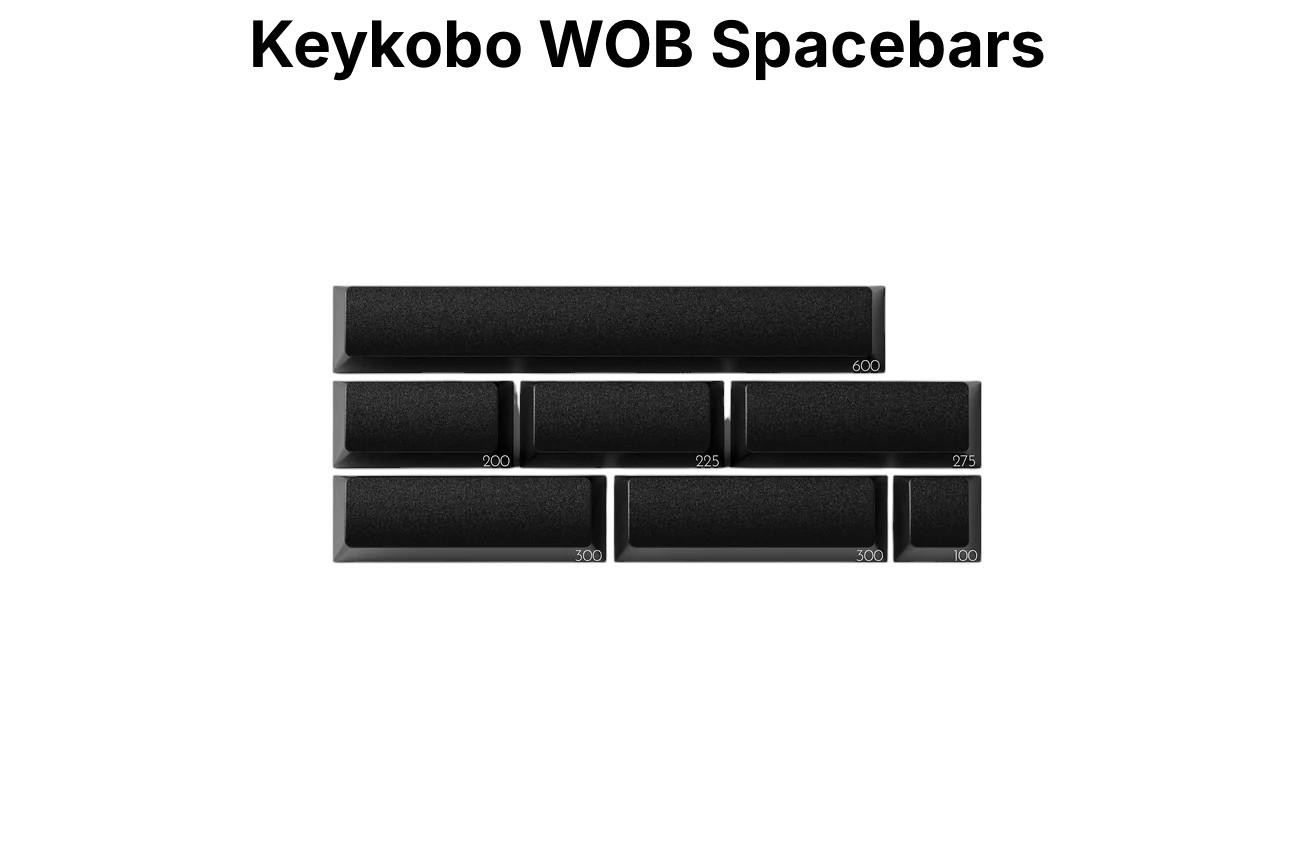 Keykobo WoB Keycap Kit · Milktooth
