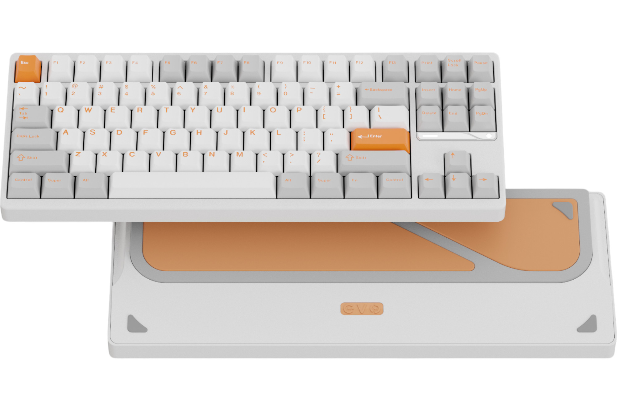 Evoworks Evo80 Aluminum TKL Hotswap Wireless Keyboard - Spark Keyboard ...