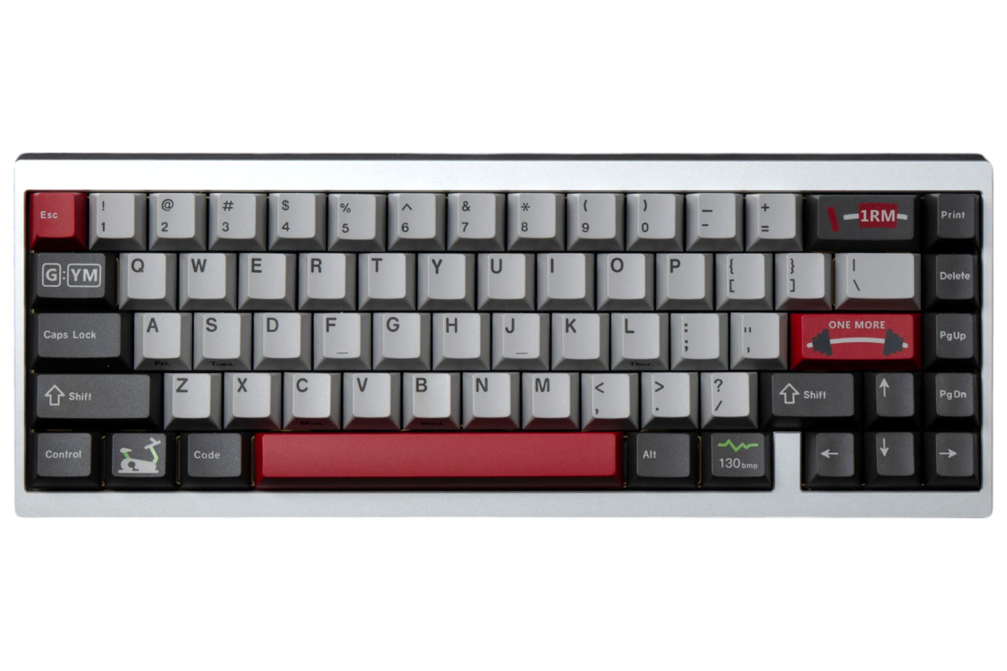 Keykobo One More Rep Keycap Kit · Milktooth