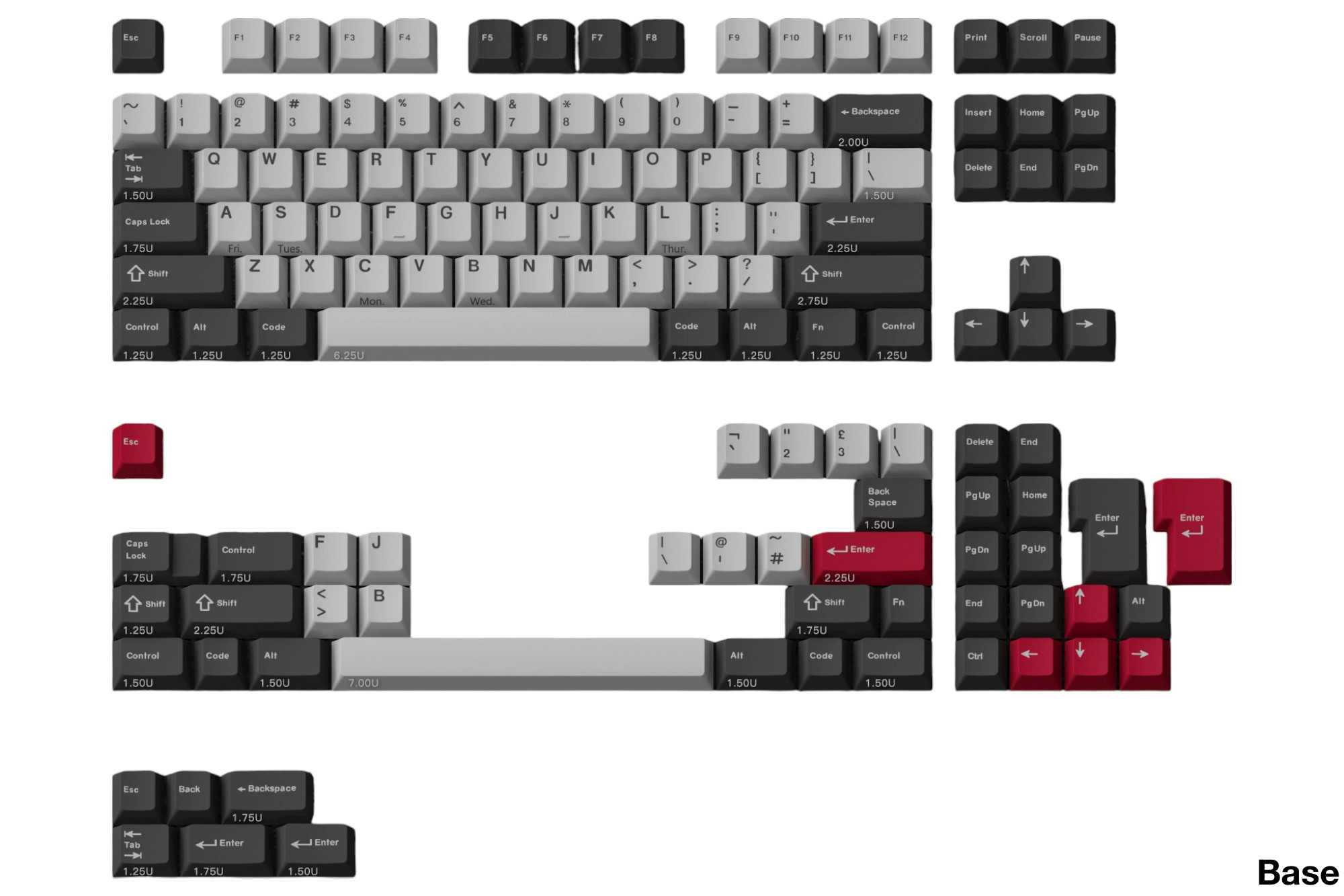 Keykobo One More Rep Keycap Kit · Milktooth