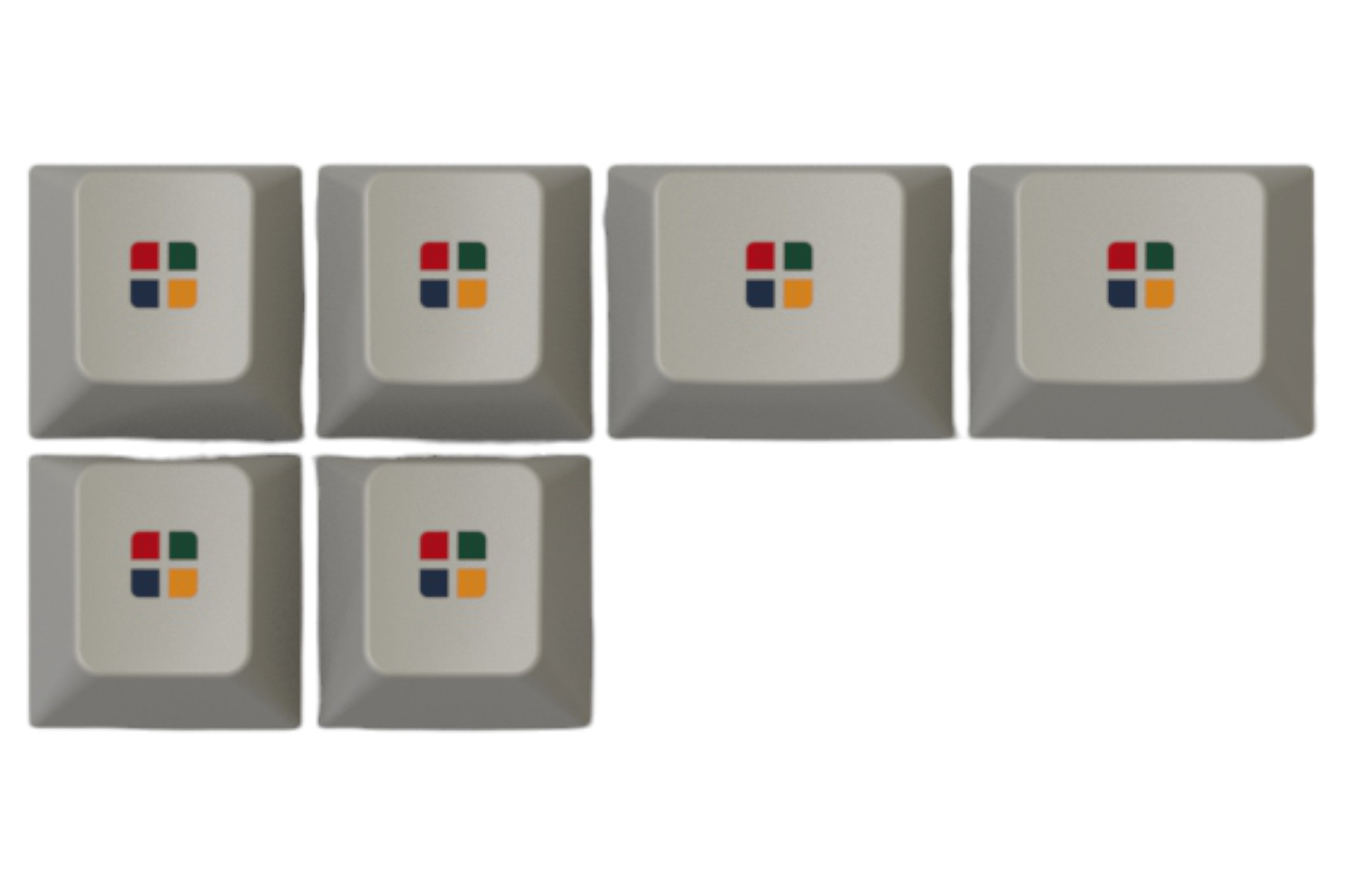 Hammerworks Win11 Winkey Keycap Kit · Milktooth