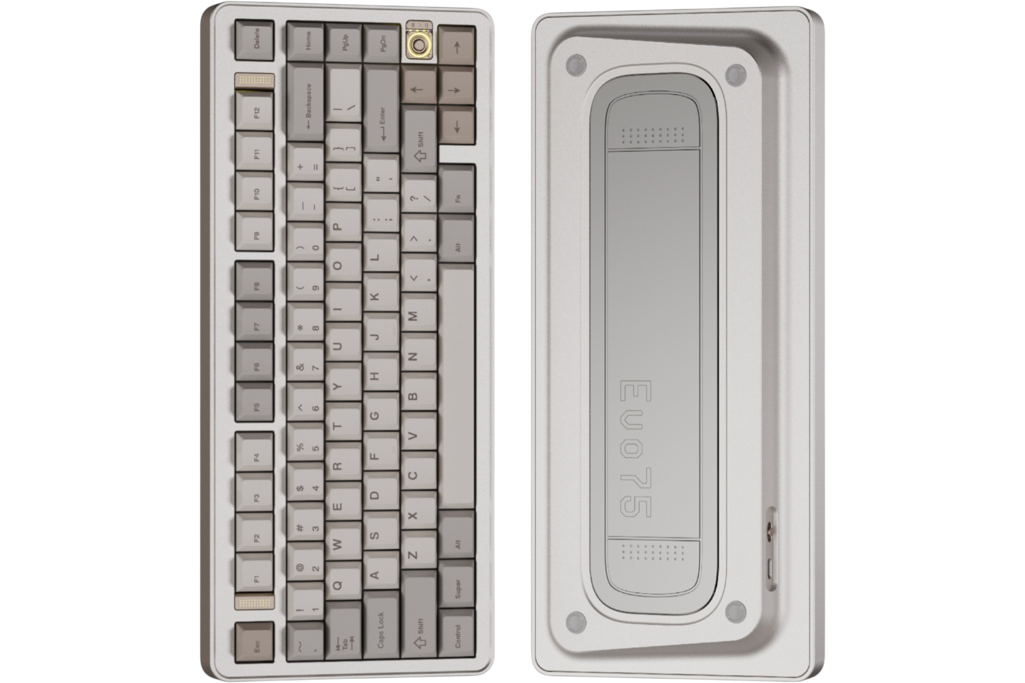 Evoworks Evo75 Aluminum TKL Hotswap Wireless Keyboard - First Light ...