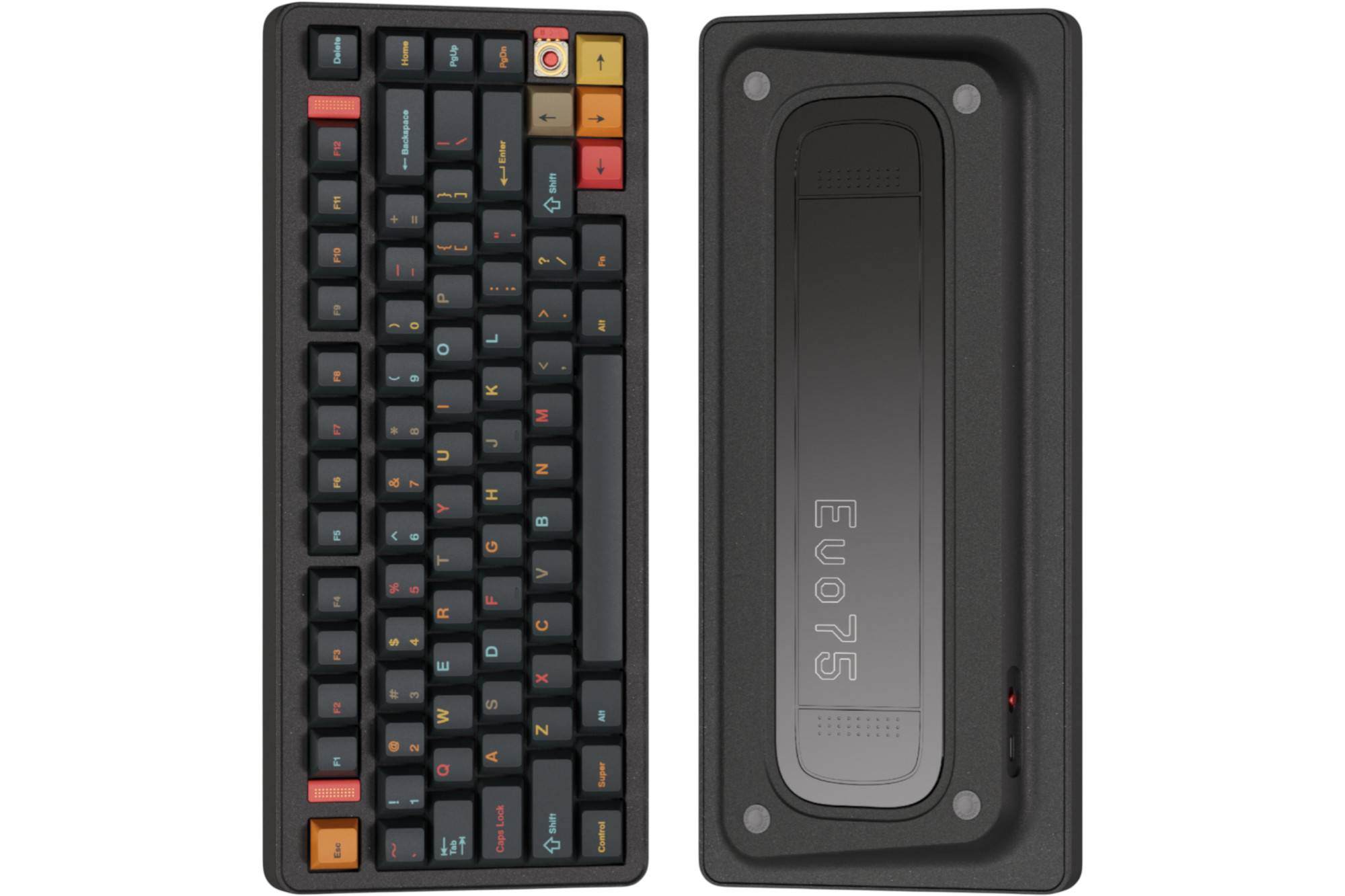 Evoworks Evo75 Aluminum TKL Hotswap Wireless Keyboard - Nebula Keyboard ...