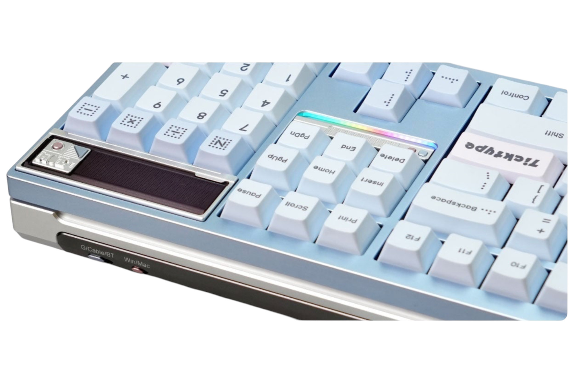Ticktype DP104 Full-Size Keyboard - Blue Sky Keyboard · Milktooth
