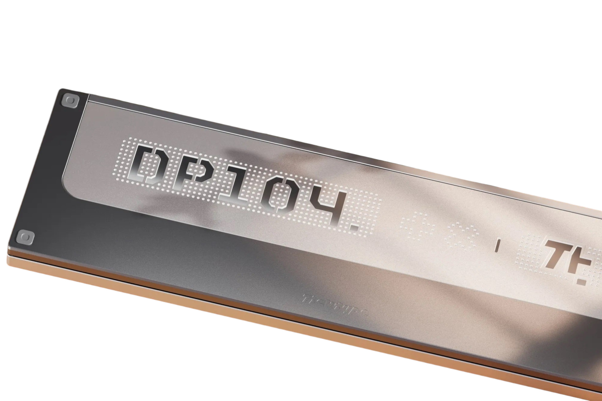 Ticktype DP104 Full-Size Keyboard - First Light Keyboard · Milktooth