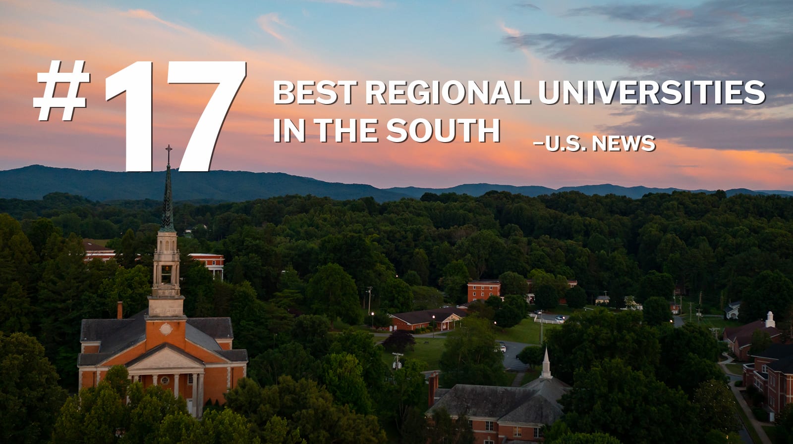 Milligan ranked #17 by U.S. News for regional universities in the South ...