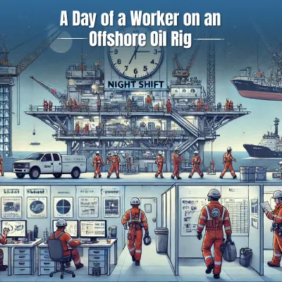 A Glimpse into the Extraordinary Life on Offshore Oil Rig
