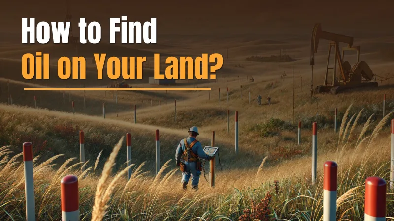 How to Find Oil on Your Land