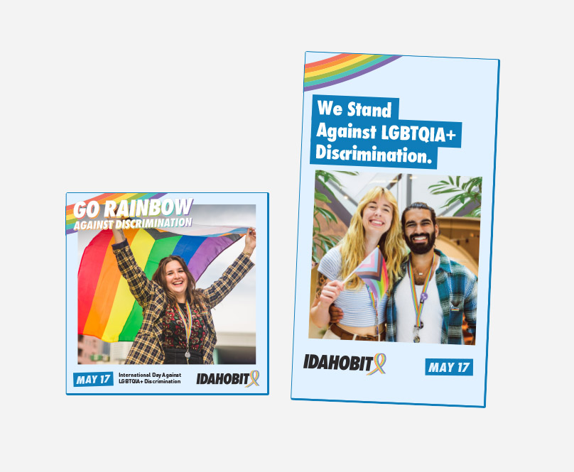 Social Media Tiles | IDAHOBIT