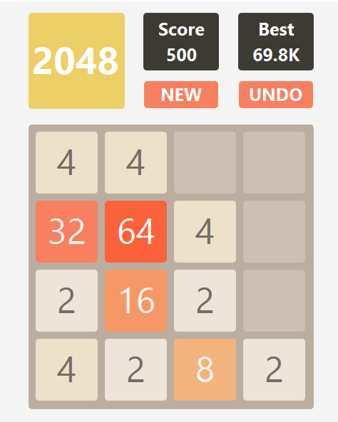 GitHub - paw1a/2048AI: 2048 Game with AI integration