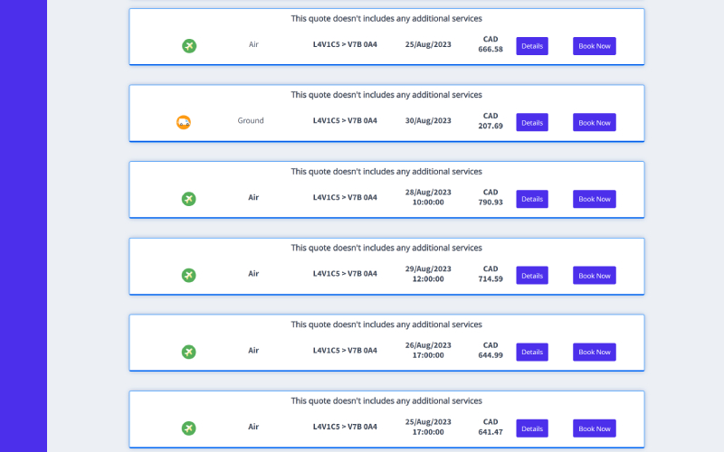 Core WebApp - Instant Quote