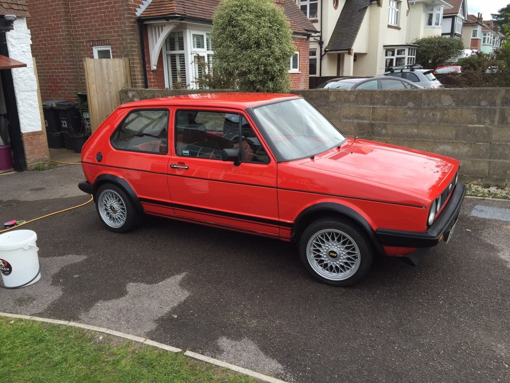 View topic: Paint correction Mars red – The Mk1 Golf Owners Club