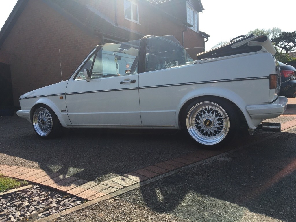 View topic: Golf Mk1 Gti Cabriolet Triple White. SOLD – The Mk1 Golf ...