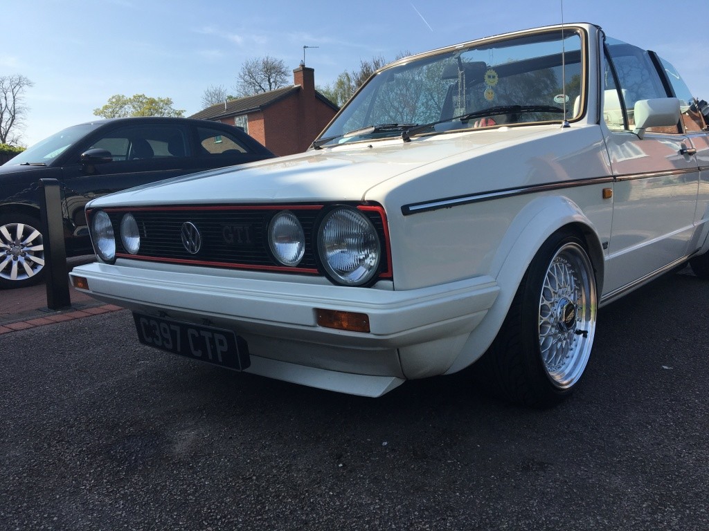 View topic: Golf Mk1 Gti Cabriolet Triple White. SOLD – The Mk1 Golf ...