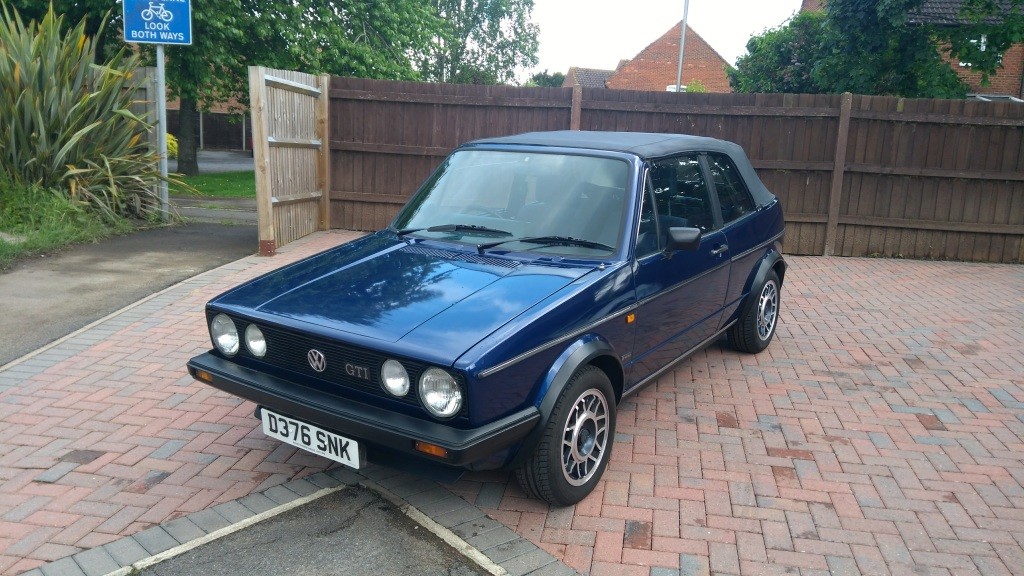 View topic: Mk1 GTI Cab - Blue for Sale -sold – The Mk1 Golf Owners Club