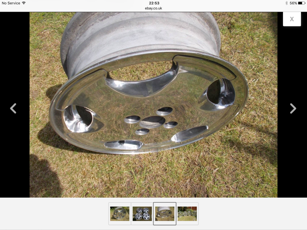 View topic: Polished Estoril Wheel - great condition 15" 4 x 100 x6 ...