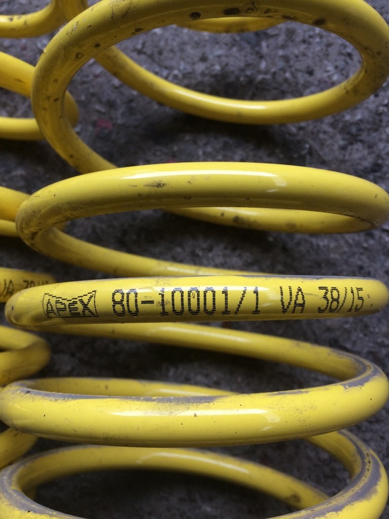 View topic: Apex 40mm lowering springs £50 – The Mk1 Golf Owners Club