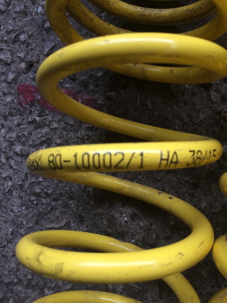 View topic: Apex 40mm lowering springs £50 – The Mk1 Golf Owners Club